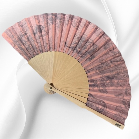 Accessories | Dior Beauty Dioriviera Folding Fan | Poshmark